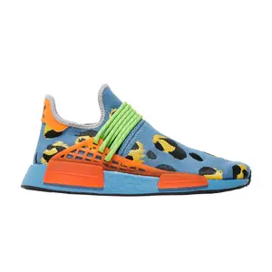 Adidas Pharrell X Nmd Human Race 'animal Print' Sneakers - Blue