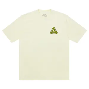 PALACE Reacto Tri-ferg T-shirt - Yellow