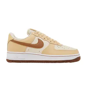 Nike Air Force 1 '07 Lv8 Emb 'inspected Swoosh' Sneakers - Brown