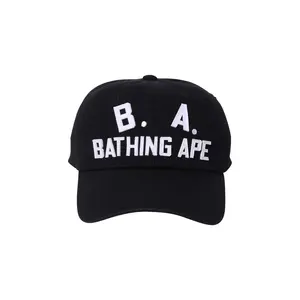 BAPE B.a. Washed Twill Cap - Black