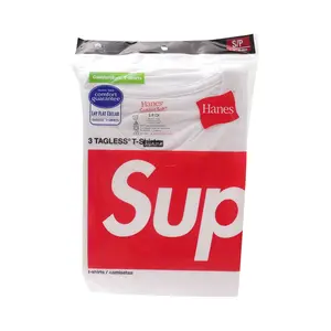 Supreme X Hanes Tagless Tees - White