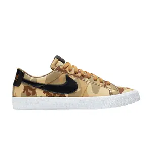Nike Blazer Low Sb Camo Sneakers - Brown
