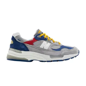 NEW BALANCE Dtlr X 992 Made In Usa 'varsity' Sneaker - Grey