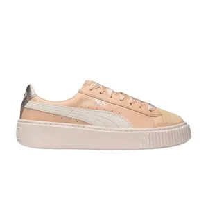 PUMA Basket Platform Up Sneakers - Tan