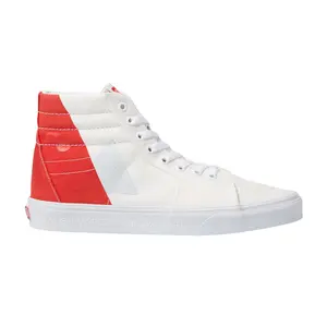 VANS Moca X Sk8-hi Logo Sneakers - Cream