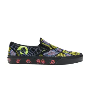 VANS The Nightmare Before Christmas X Classic Slip-on 'oogie Boogie - Black