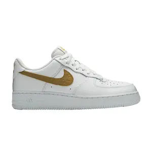 Nike Air Force 1 Low 'club Gold Swoosh - White