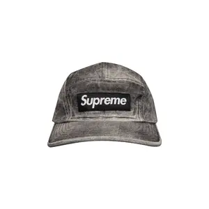 Supreme Canvas Camp Cap - Black