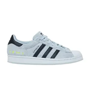 Adidas Gmoney X Bored Ape Yacht Club X Punks Comic Superstar Sneakers - Blue