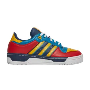 Adidas X Human Made Rivalry Low Sneakers - Blue