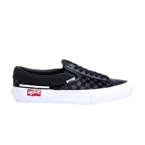 VANS Slip-on Cap Lx Pony Checkered - Black