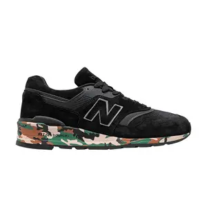 NEW BALANCE 997 Made In Usa 'military Pack' Sneakers - Black