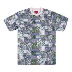 Supreme Patchwork Paisley Short-sleeve Top
