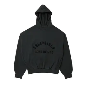 Fear Of God Fleece Hoodie - Black