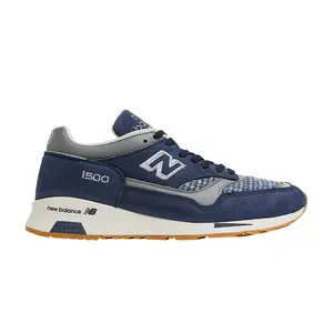 NEW BALANCE Harris Tweed X 1500 Made In England Houndstooth Sneakers - Blue