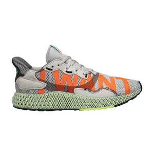Adidas Zx 4000 4d "i Want, I Can" Sneakers - Grey