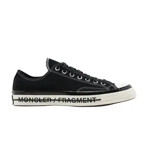 CONVERSE Fragment Design X Moncler X Chuck 70 Low - Black