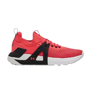 Under Armour Project Rock 4 Athletic Sneakers - Red