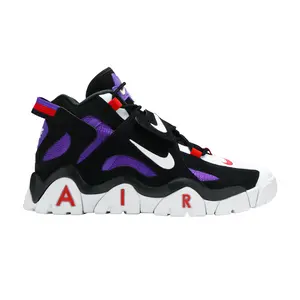 Nike Barrage Mid Qs 'raptors' Sneaker - Purple