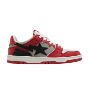 A BATHING APE Sk8 Sta #1 Sneakers - Red