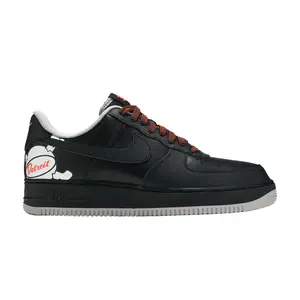 Nike Force 1 Low 'detroit Away' Sneakers - Black