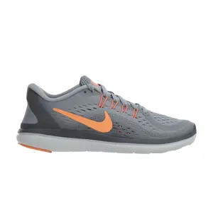 Nike Lace Up Athletic Sneakers - Grey