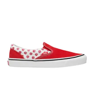 VANS Bodega X Slip-on Lx 'dice' Sneakers - Red