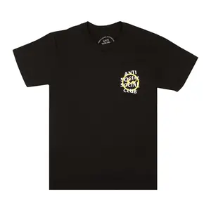ANTI SOCIAL SOCIAL CLUB X Fragment Design Yellow Bolt Tee
