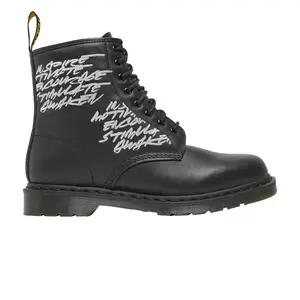 Dr. Martens Futura Laboratories 1460 Embroidered Boots - Black