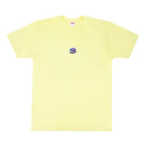 Supreme Bottle Cap Tee 'pale - Yellow