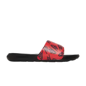 Nike Victori One Repeat Logo Slides - Black