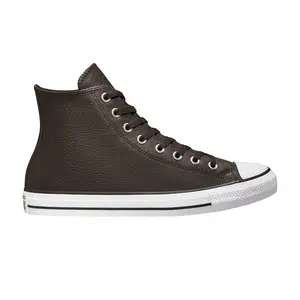 CONVERSE Chuck Taylor All Star Tumbled Leather High Top Sneakers - Brown