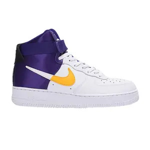 Nike Nba X Air Force 1 High '07 'lakers' Sneakers - White