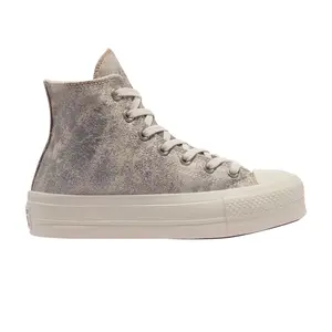 CONVERSE Chuck Taylor All Star Platform High Top Sneakers - Silver