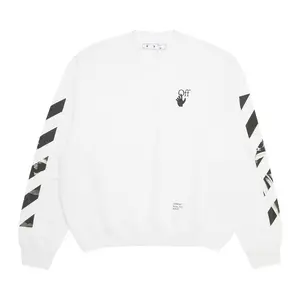 Off-White Carav Arrow Skate Crewneck /black