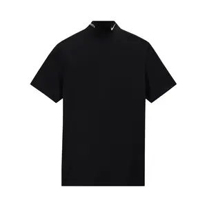 Nike Nrg Nocta Mock Neck Short-sleeve Top - Black