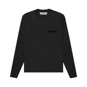 Fear Of God Long-sleeve Tee 'stretch Limo - Black