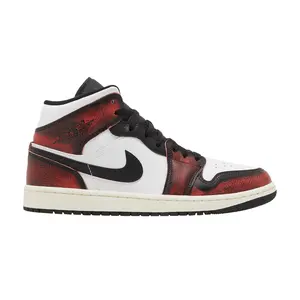 JORDAN 1 Mid Se 'wear-away' Sneakers - White