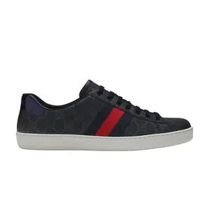 Gucci Ace Gg Supreme Sneakers - Black