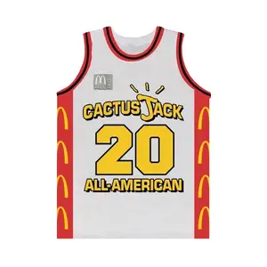 CACTUS JACK BY TRAVIS SCOTT X Mcdonald's All American Jersey - White
