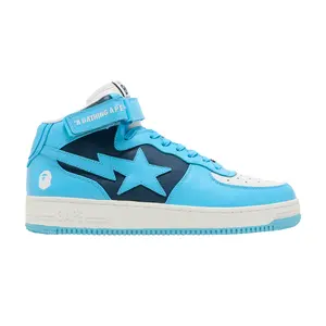 A BATHING APE Sta Mid Sneakers - Blue