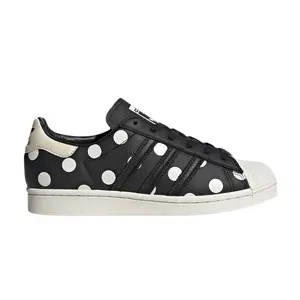 Adidas Superstar Polka Dot Print Sneakers - Black