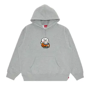Supreme Aoi Buddha Hooded Sweatshirt - Grey