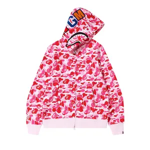 A BATHING APE Abc Camo Shark Full Zip Hoodie