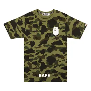 A BATHING APE 1st Camo Tee - Green