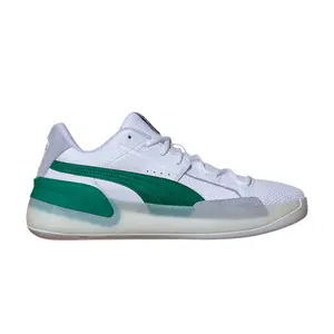 PUMA Clyde Hardwood Power Sneakers - Green