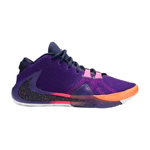 Nike Nba 2k20 X Zoom Freak 1 'all Bros 4' Gamer Exclusive Sneakers - Purple