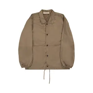 Fear Of God Coaches Jacket - Brown