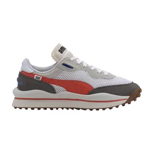 PUMA Style Rider Stream On Sneakers - White