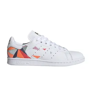 Adidas Stan Smith Geometric Print Sneakers - White
